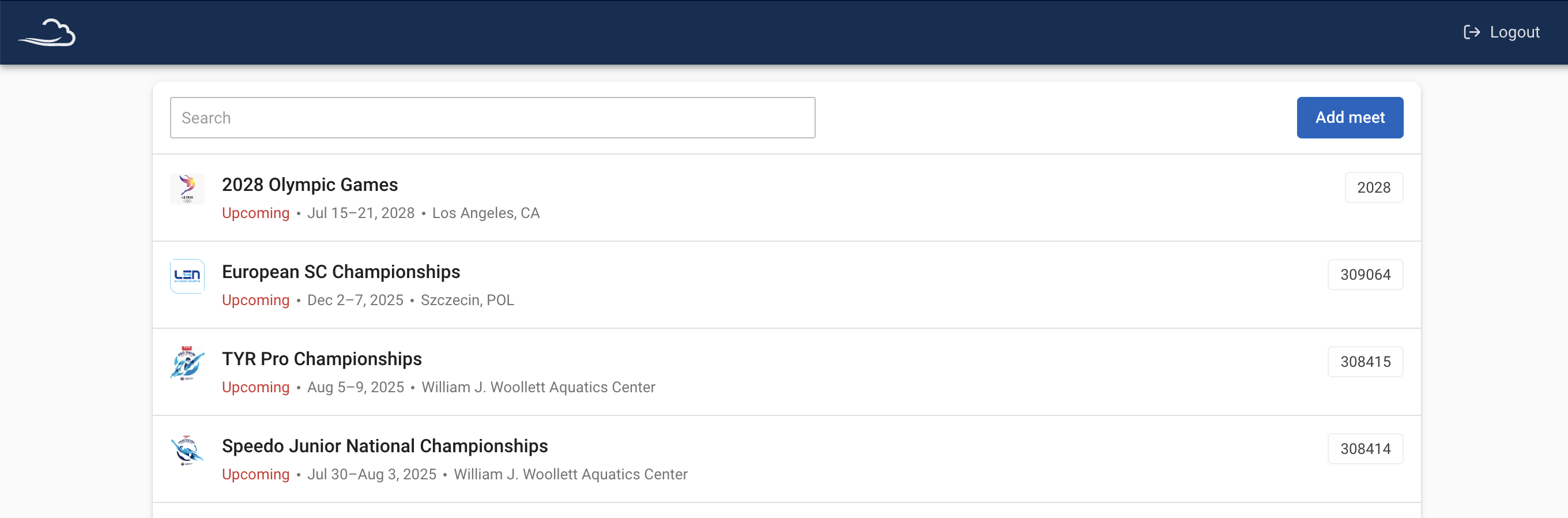 Connecting to Time Drops – swimcloud