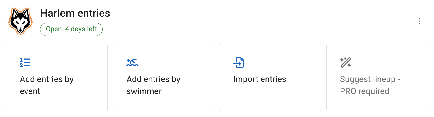 Meet Entries Overview and Basics – swimcloud